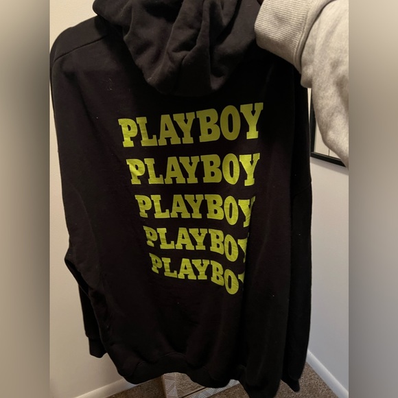 Missguided | Tops | Oversized Playboy Hoodie Misguided | Poshmark
